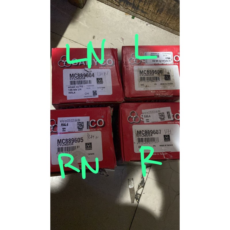 master roda belakang canter hdx